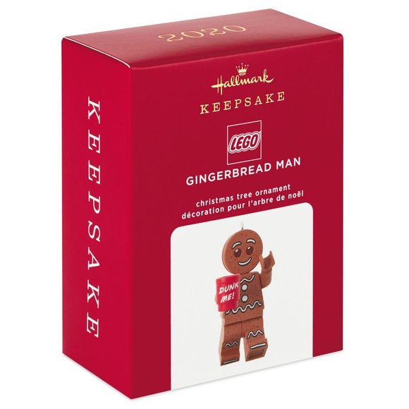 Hallmark | Holiday | New Hallmark Lego Gingerbread Man Christmas ...